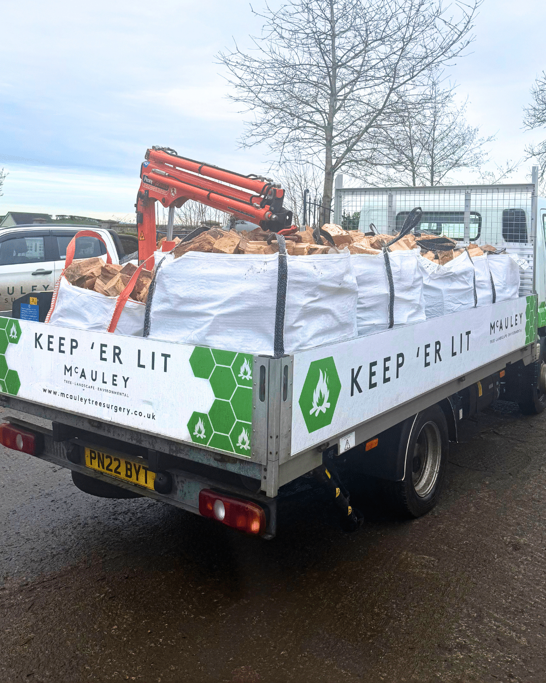 Firewood for Sale in Northern Ireland – Local Firewood Delivered